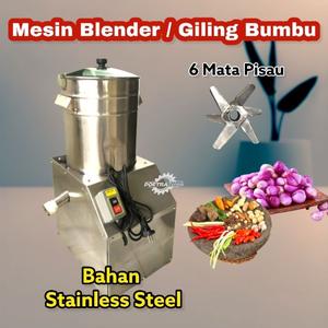 Jual Mesin Blender Penggiling Bumbu Kap 5 Kg - Alat Penghalus Giling ...