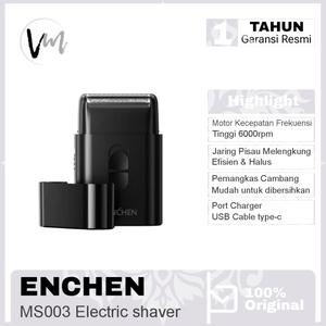 Jual ENCHEN MS003 Portable Twin Blade alat cukur jenggot Rechargeable ...