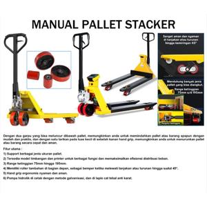Jual Promo Hand Pallet Murah 3 Ton Hand Palet Manual Alat Angkut Angkat ...