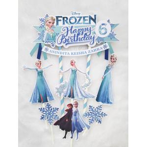 Jual Cake Topper Frozen Elsa / Topper kue Frozen Elsa / Elsa Frozen ...