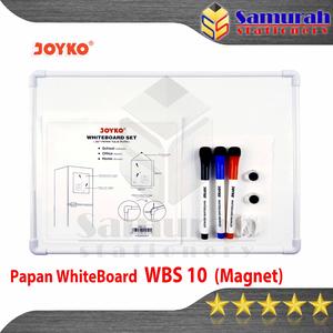 Jual Papan Whiteboard Set Magnetic Joyko WBS 10 / Papan WB Putih Magnet ...