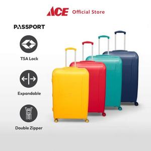 Promo Ace Passport Brillante Koper PP Tsa Lock Hardcase Luggage Koper ...