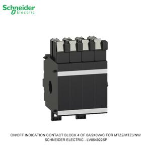 Promo ON/OFF INDICATION CONTACT BLOCK 4 OF 6A/240VAC FOR MTZ2/MTZ3/NW ...