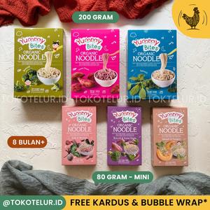 Jual YUMMY BITES - Organic Noodle / Mie Bayi Organik / MPASI / Mie ...