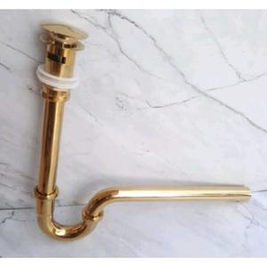 Jual Sifon angsa wastafel gold emas full kuningan / afur wastafel gold emas cotting - kepala ...