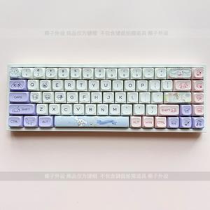 Jual Keycaps PBT profil XDA mechanical keyboard desain kartun lucu ...