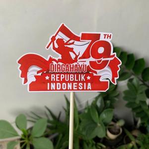 Jual Terbaru Terlaris Topper Dirgahayu Ri 17 Agustus Kemerdekaan Hiasan ...