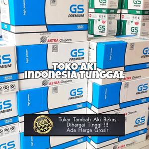 Jual [New] Aki N100 Go Battery Mf Taft Excavator Dozer Grader Dump ...