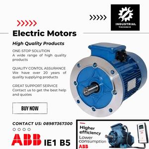 Jual DINAMO ELECTRIC MOTOR ABB IE1 6P B5 2,2KW 3HP M2AA 112M 6 3PHASE - Jakarta Utara ...