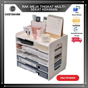 Jual COZY HAVEN Rak Susun Penyimpanan File Kantor Rak Organizer File ...