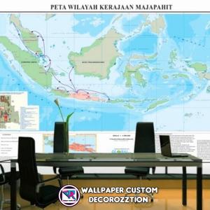 Jual KRZ-421 WALLPAPER DINDING PETA DUNIA - WALLPAPER DINDING 3D ...
