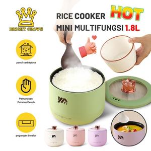 Promo Bright Crown 1.8L Rice Cooker Mini / Penanak nasi 450watt ...