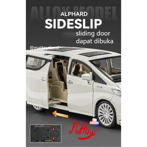 Jual DIECAST CHEZHI TOYOTA ALPHARD (LISENSI RESMI) SKALA 1:24 - Jakarta ...