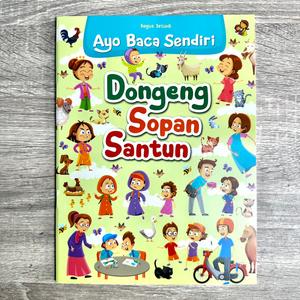 Jual Buku Dongeng Sopan Santun Isi 40 Cerita - Buku Dongeng Pembentuk ...