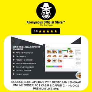 Jual Source Code Aplikasi Web Restoran Lengkap Order Pos Kasir & Dapur ...