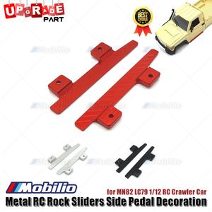 Jual Upgrade Part Metal RC Rock Sliders Side Pedal Decoration for MN82 ...