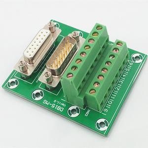 Jual D-SUB DB15 Male and Female Header Breakout Board, Terminal Block, Connector. - Jakarta ...