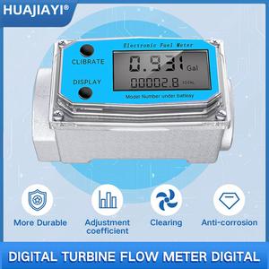 Jual PRO, Metal High-Precision Turbine Water Flow Meter LCD Digital With NPT Counter&FNPT Thread ...