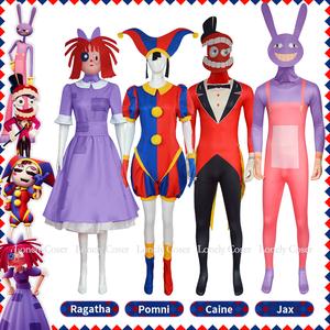 Jual The Amazing Digital Circus Cosplay Costume Pomni Jax Caine Ragatha ...