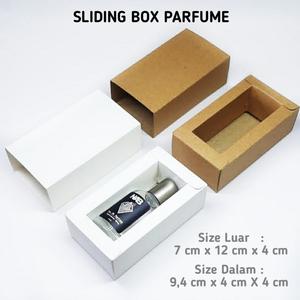 Jual a_FA BOX PARFUM SLIDING LELABO / SLIDING BOX PUTIH 12X4X4 / BOX ...
