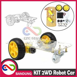Jual Terlaris [CNC] KIT SMART CHASSIS 2WD ROBOT CAR FRAME MOBIL ARDUINO ...
