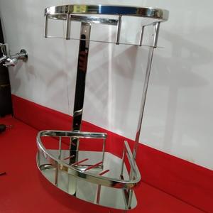 Jual Rak Stainless 2 Susun / Rak Sabun 2 Susun / Rak Shampo Kamar Mandi ...
