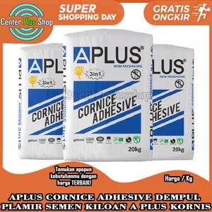 Jual COMPOUND GYPSUM APLUS 1 KG KOMPON COMPON GIPSUM 1KG CORNICE ...