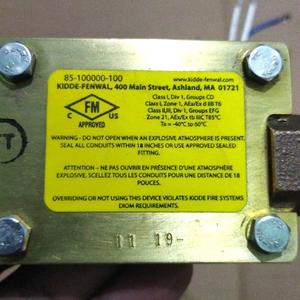Jual Kidde Fenwal Fire Systems 85-100000-100 Control Head Monitor ...