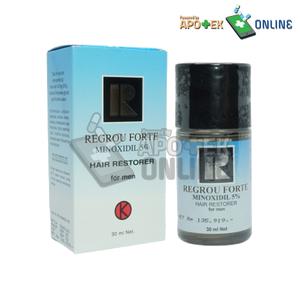 Jual REGROU FORTE 30 ML/MINOXIDIL/KEBOTAKAN/PENUMBUH RAMBUT - Jakarta ...