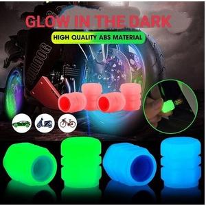 Jual TUTUP PENTIL RODA BAN MOBIL MOTOR SEPEDA GLOW IN THE DARK GLOWING ...