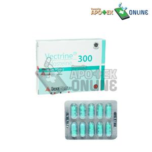 Jual VECTRINE 300 MG STRIP 10 KAPSUL/ERDOSTEINE/BATUK BERDAHAK - Kota ...