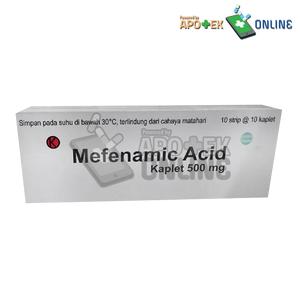 Jual MEFENAMIC ACID 500MG TABLET 10`S[PM]/PEREDA NYERI/ANTI PERADANGAN ...