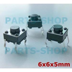 Jual Mur4h Tactile Push Button Micro Switch Momentary Tact 6x6x5mm, 4 ...