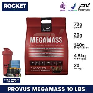 Jual Provus Megamass 10 Lbs - 4.5 Kg Susu Gainer Tinggi Protein Dengan ...