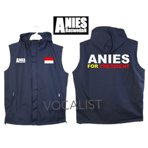Jual rompi anis for presiden// rompi partai//rompi untuk indonesia ...