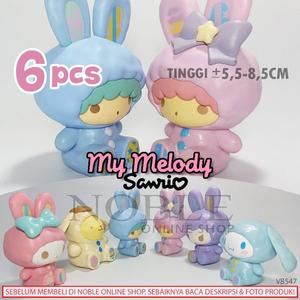 Jual Sanrio Kostum My Melody Figure Kuromi Little Twin Stars Kiki Lala ...