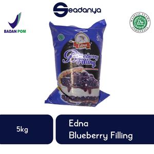 Jual Blueberry Filling Edna Isian Roti , Kue , Cake rasa Blueberri 5Kg ...