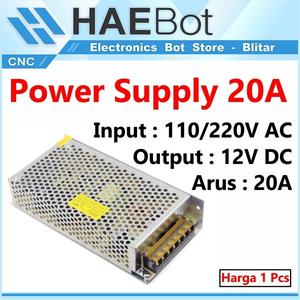 Jual Power Supply Switching 12V 20A 240W DC PSU Jaring 110 atau 220 VAC ...
