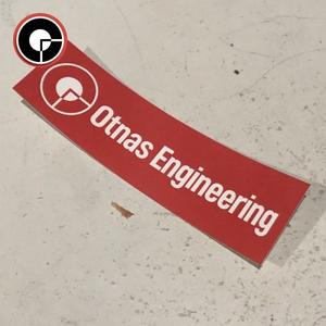 Jual READY Sticker Logo Otnas Engineering 11 x 3 cm - Kota Semarang ...