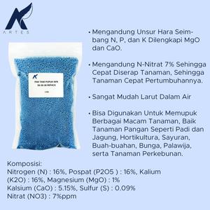 Jual PAK TANI PUPUK NPK 16-16-16 Tanaman-Tumbuhan Penyubur Seimbang ...