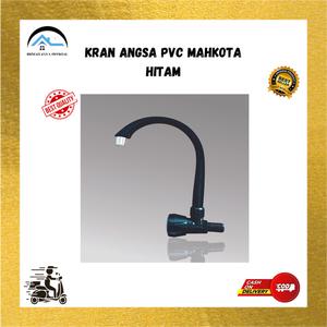 Jual Kran Angsa PVC Mahkota Hitam / Kran Air Cuci Piring Plastik Model ...