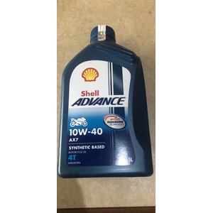 Jual OLI MESIN MOTOR SHELL AX7 UKURAN 1 LITER API SM JASO MA2 ORIGINAL ...