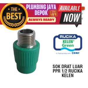Jual SOK DRAT LUAR PPR 1/2 MERK RUCIKA ORIGINAL PRODUK PPR RUCIKA/WAVIN ...