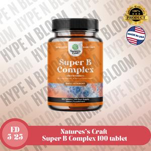 Jual Nature's Craft Vitamin Super B Complex Tablets 100 tablet ...