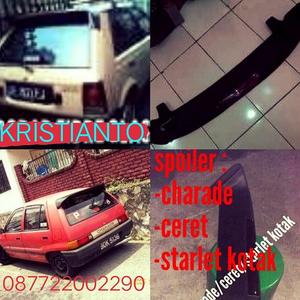 Jual Spoiler starlet kotak dan charade bahna fiberglass - Kota Bandung ...