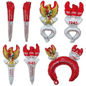 Promo Balon Foil Merah Putih Garuda Indonesia Gelang Tangan Balon Bando ...