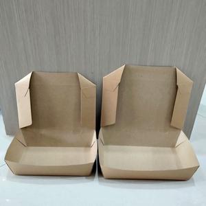 Jual Terbaru Lunch Box Kraft LS/Kotak makanan/Kotak makanan kertas ...
