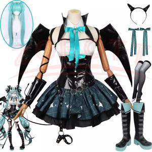 Jual Demon Miku Cosplay Rascal Costume Miku X Rascal Little Devil ...