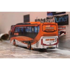Jual TERBAIK PAPERCRAFT BUS SJM TRANS DETECTIVE CONAN SKALA 1:50 - Kota ...