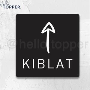 Jual (ADDA) SIGN AKRILIK KIBLAT PRINT | SIGN BOARD AKRILIK | SIGN UV ...